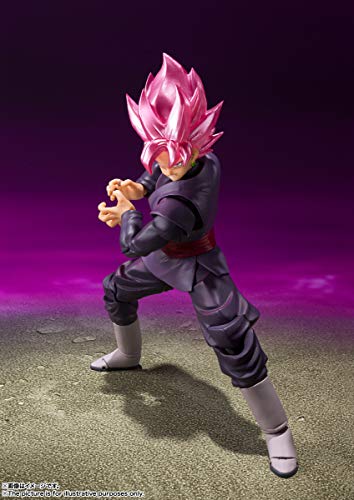 TAMASHII NATIONS - Dragon Ball Super - Goku Black Super Saiyan Rose, Bandai Spirits S.H.Figuarts Action Figure