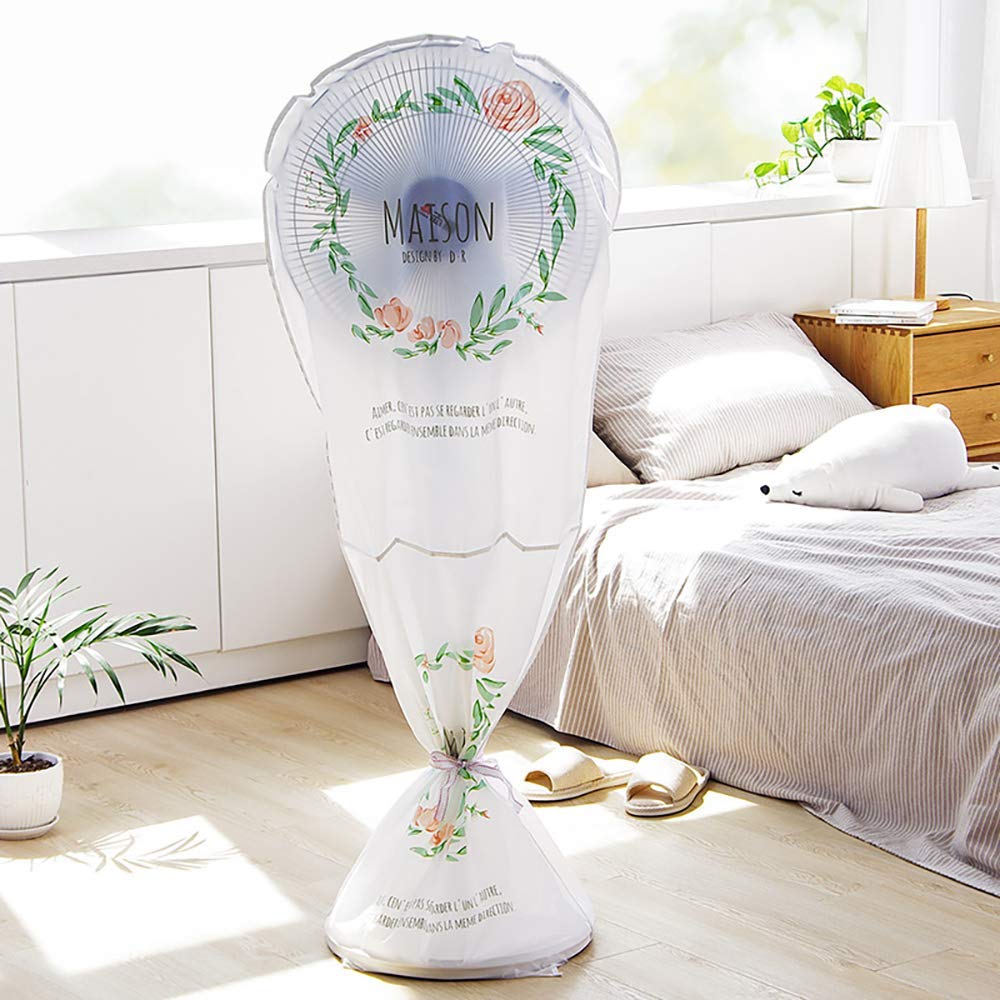 MaiHongda 2 Pack All-Inclusive Electric Fans Dust Covers(For Pedestal/Floor Fans)