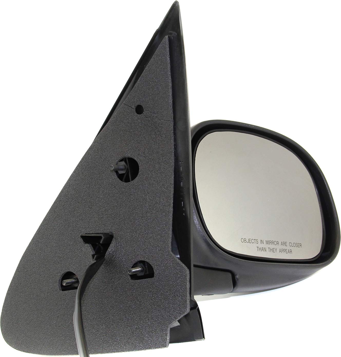 Kool-Vue Mirror Set of 2 Compatible with 2001-2003 Ford F-150 Crew Cab, Driver and Passenger Side In-housing Signal Light, Paintable, Power, Contour Style