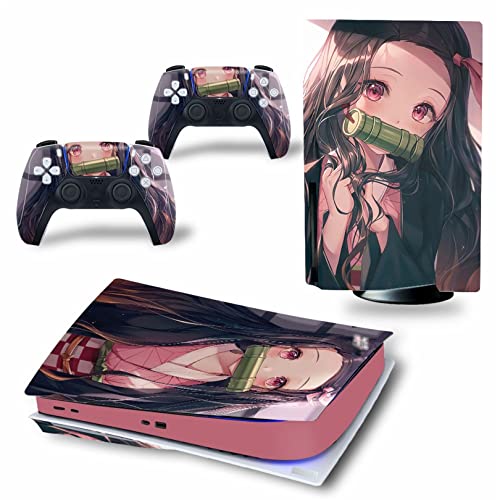 Top factory BUCEN for PS5 Skin Disc Edition & Digital Edition Console and Controller Vinyl Cover Skins Wraps Scratch Resistant, Compatible with for PS5 849152 Anti Scratch (Size : Disc Version)