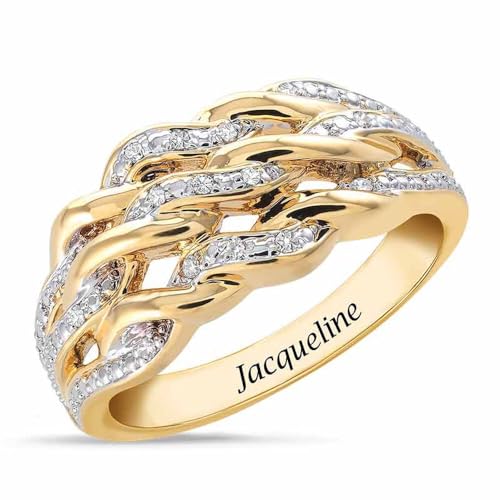 The Danbury Mint Diamond Anniversary Ring by Robert Tonner Size 7#6500-0010