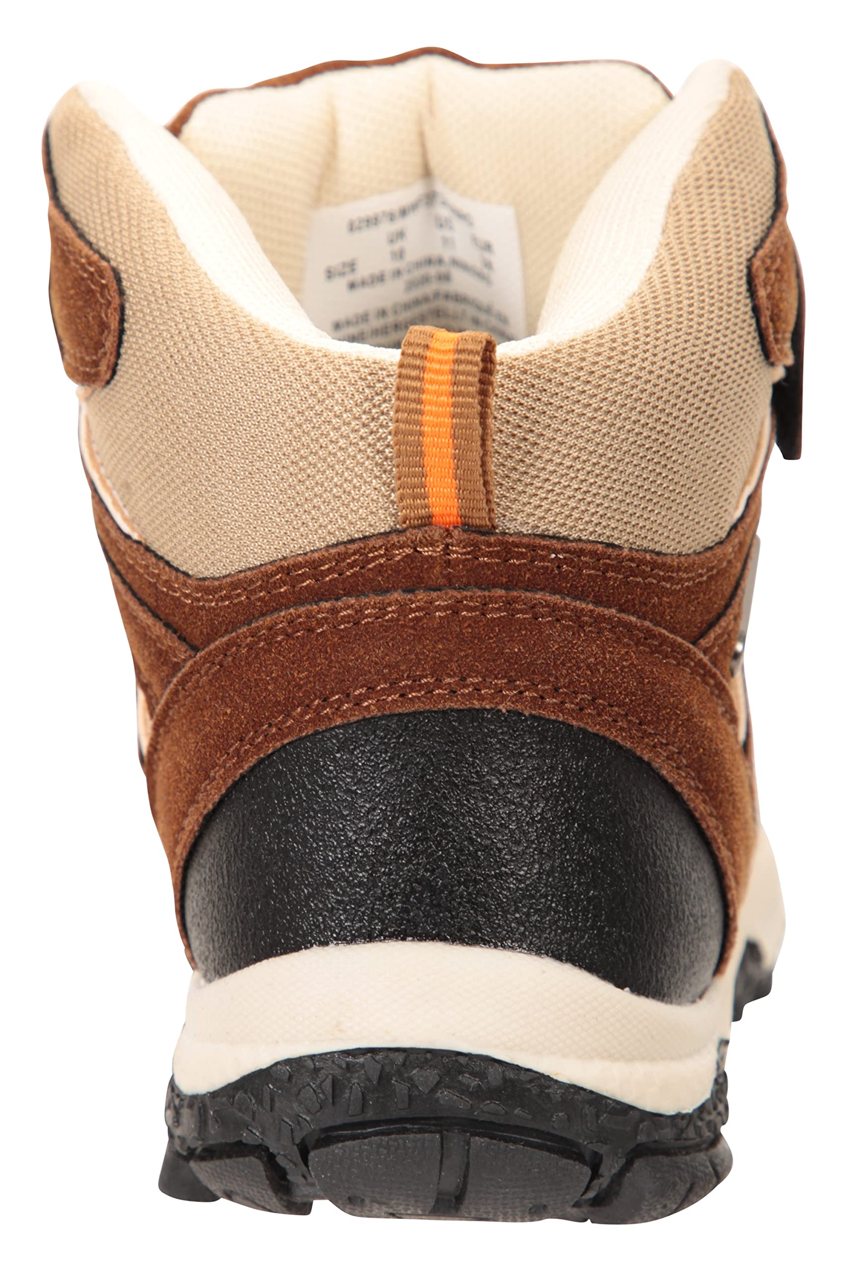 Mountain Warehouse Forest Junior Waterproof Hiking Rain Boots Brown Kids Shoe Size 12 US
