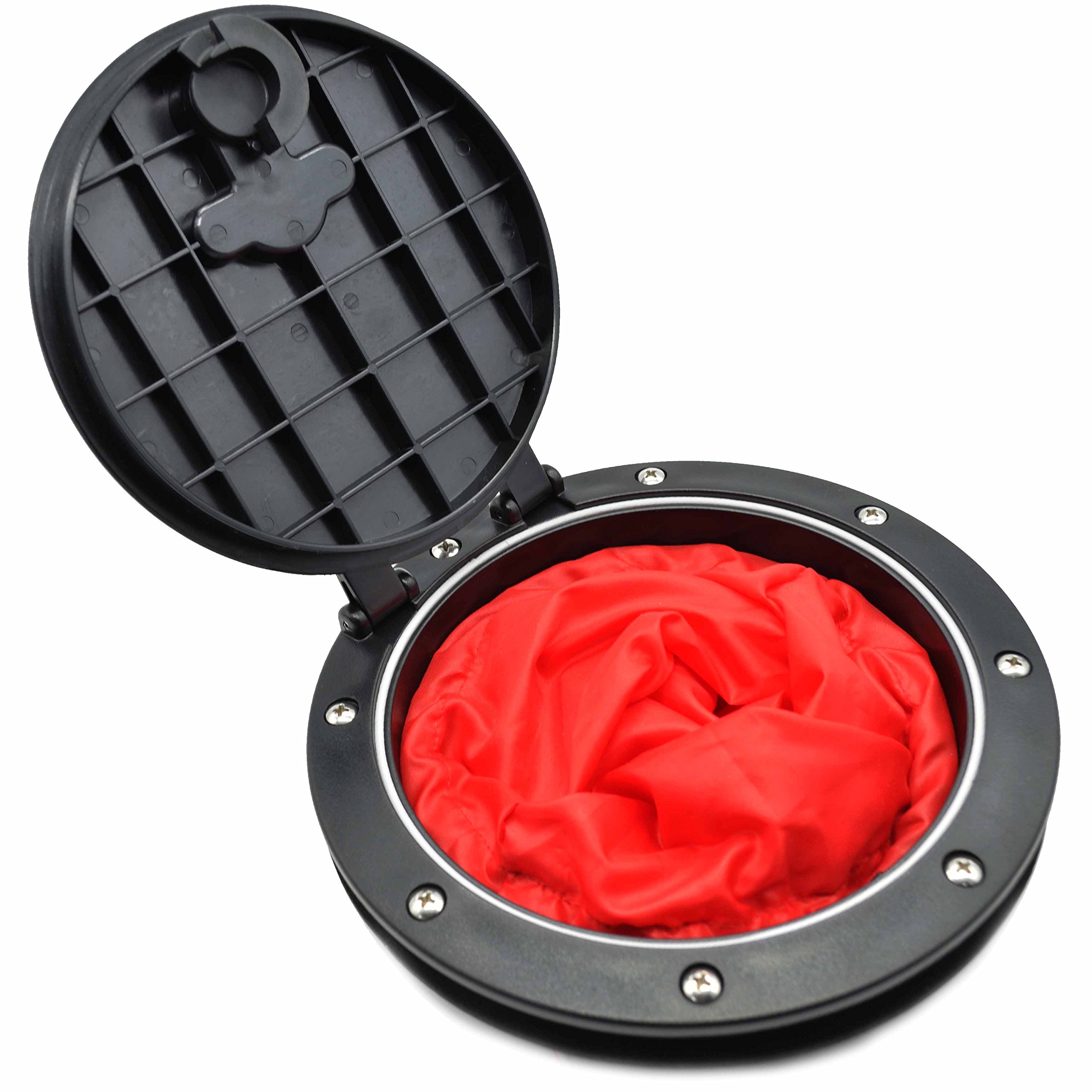 MAYMII Outside Diaā 8 inch, Inner Diaā 6.8 Inch Deck Plate Kit Deck Hatch with Cat Bag for Kayak Boat Fishing Rigging