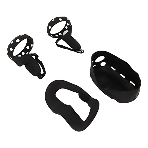 VR Shell Cover Set for Quest 2, Controller Grips Protective Cover for Quest 2, Silicone Cover Set, Silicone Face Cover Accessories for Quest 2