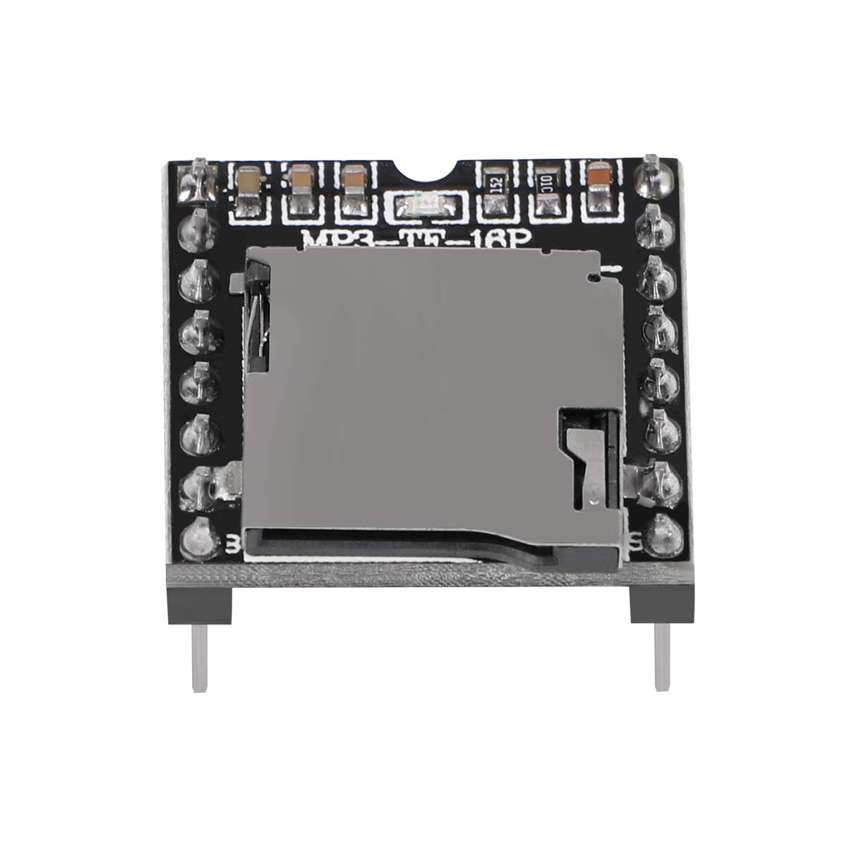 MakerHawk 2pcs DFPlayer Mini MP3 Player Module Compatible with UNO R3 for Arduino Audio Voice Decode Board Support TF Card and U Disk