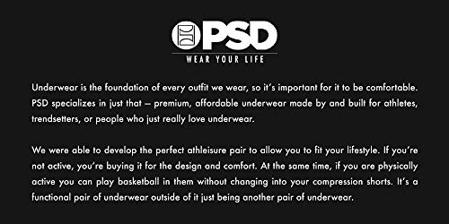 PSD Men's Hype Bandana 3-Pack Boxer Briefs, Multi, M
