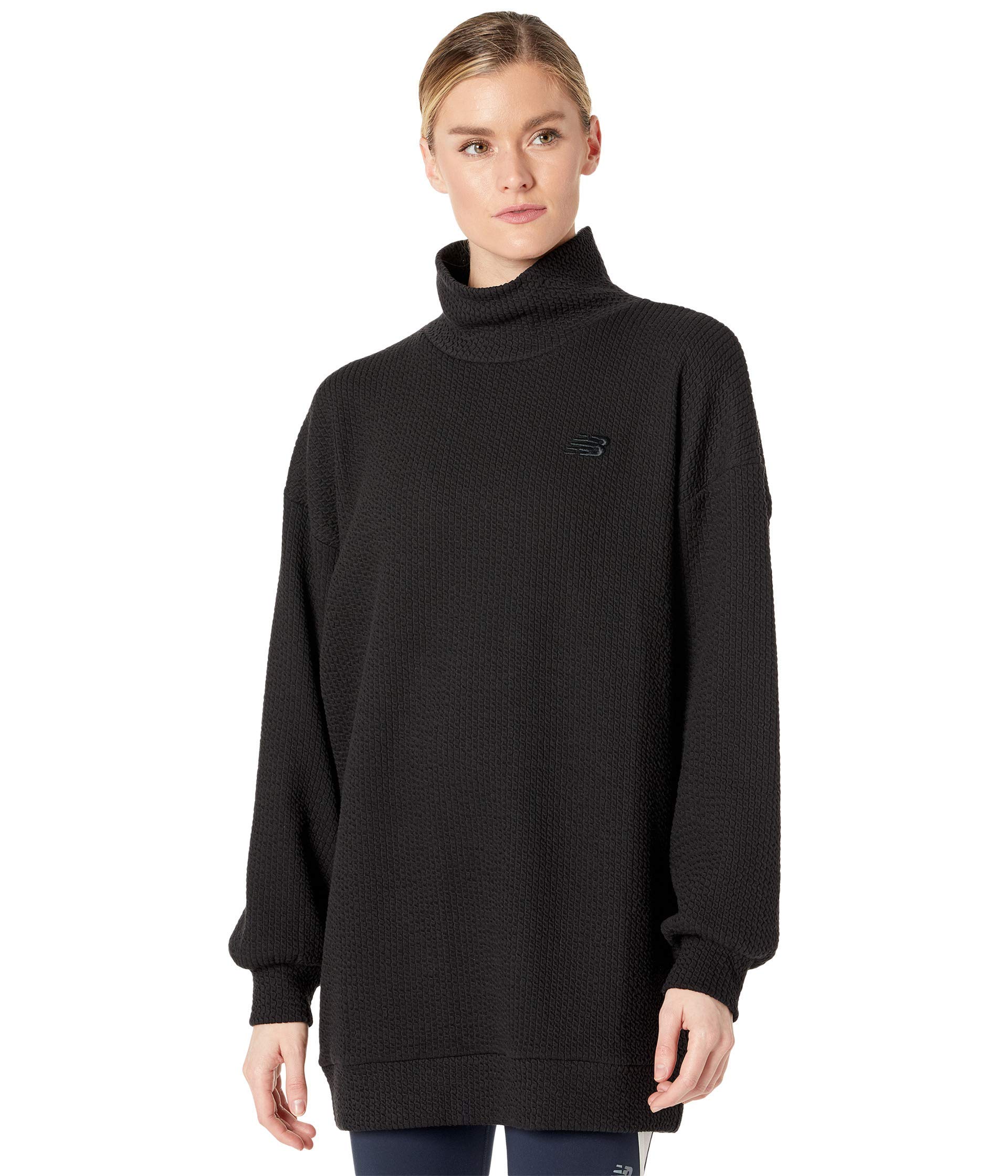 New Balance Women's Transform Springloft Pullover, Black, Small