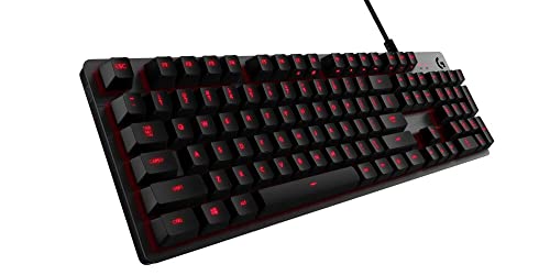 Logitech G413 Backlit Mechanical Gaming Keyboard with USB Passthrough – Carbon & G502 Hero High Performance Gaming Mouse
