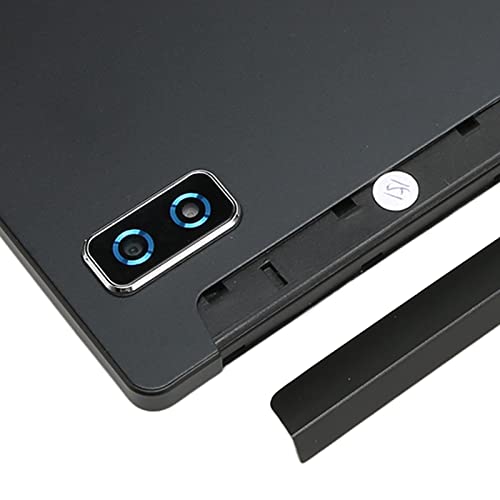 VINGVO Tablet PC, IPS 5G WiFi 10 Inch Tablet 8GB RAM 128GB ROM for Office (Black)