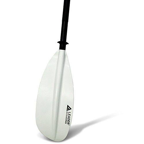 Leader Accessories Marine Aluminum Kayak Paddles White 87-inch for Kayaking Boating