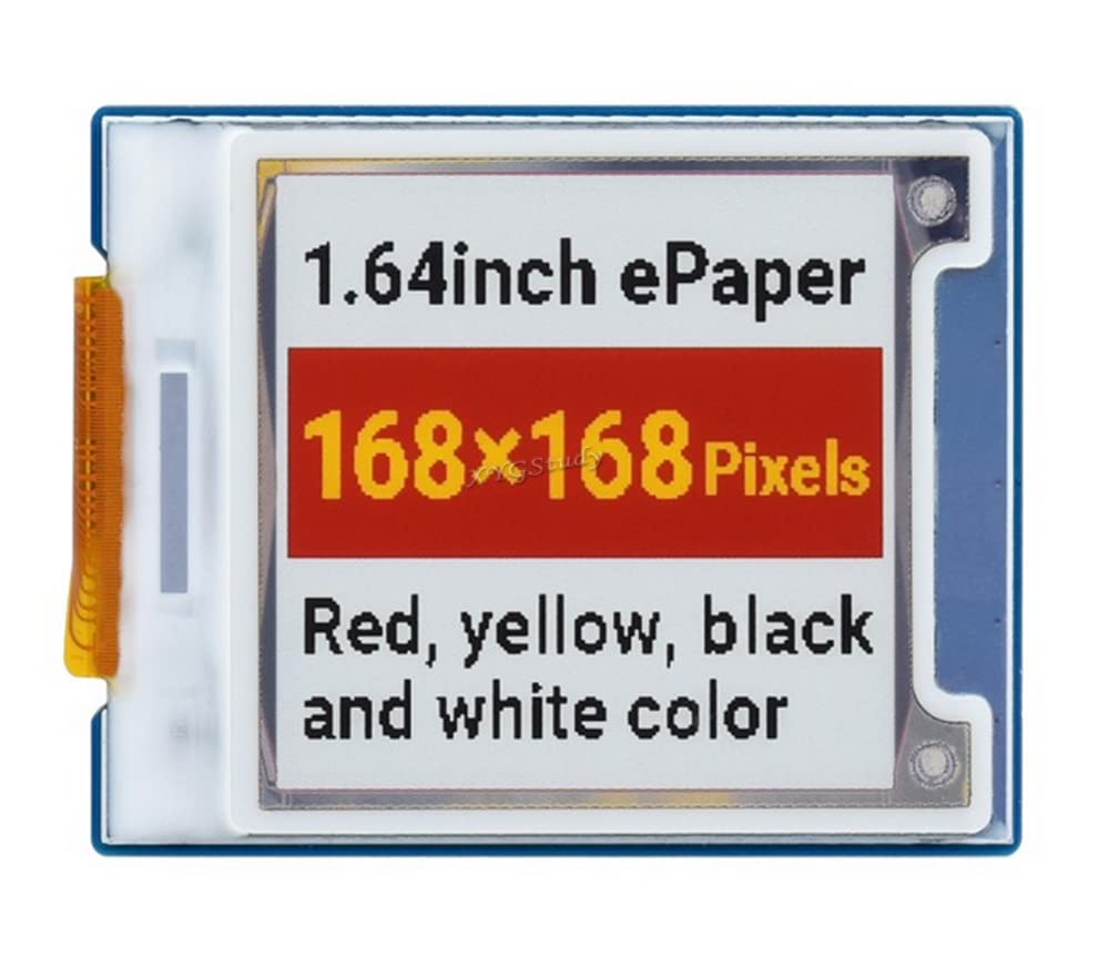 XYGStudy e-Paper Module HAT Series (G) Series (1.64inch e-Paper Module (G))