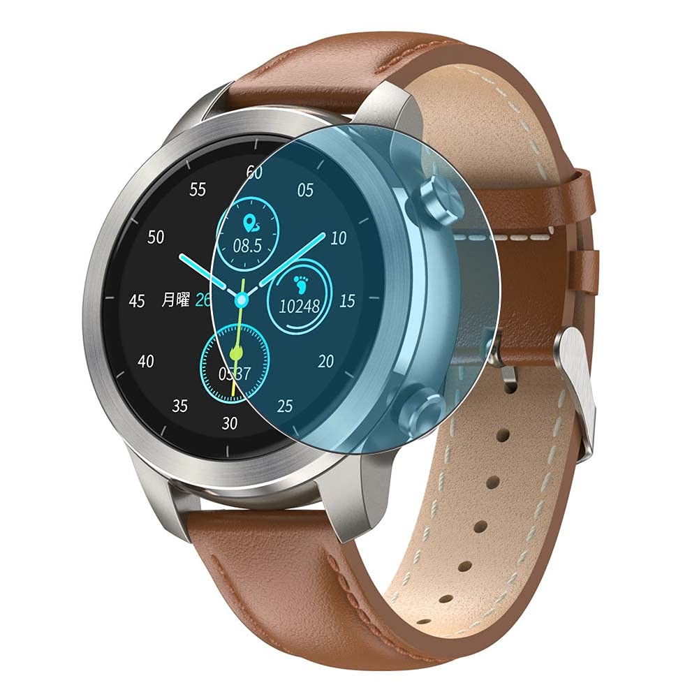 Puccy 3 Pack Anti Blue Light Screen Protector Film, compatible with YAMAZEN Curiom CHRONOWEAR 2 QSW-02H TPU Guard （ Not Tempered Glass Protectors ）