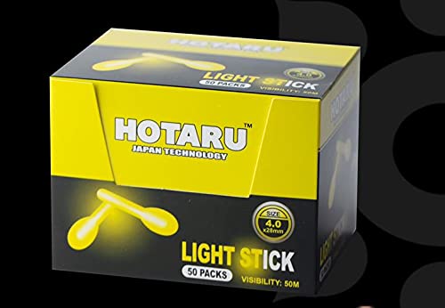 OCEANSUN HOTARU 50bags(100pcs) Bulb Fishing Glow Sticks 4.028mm