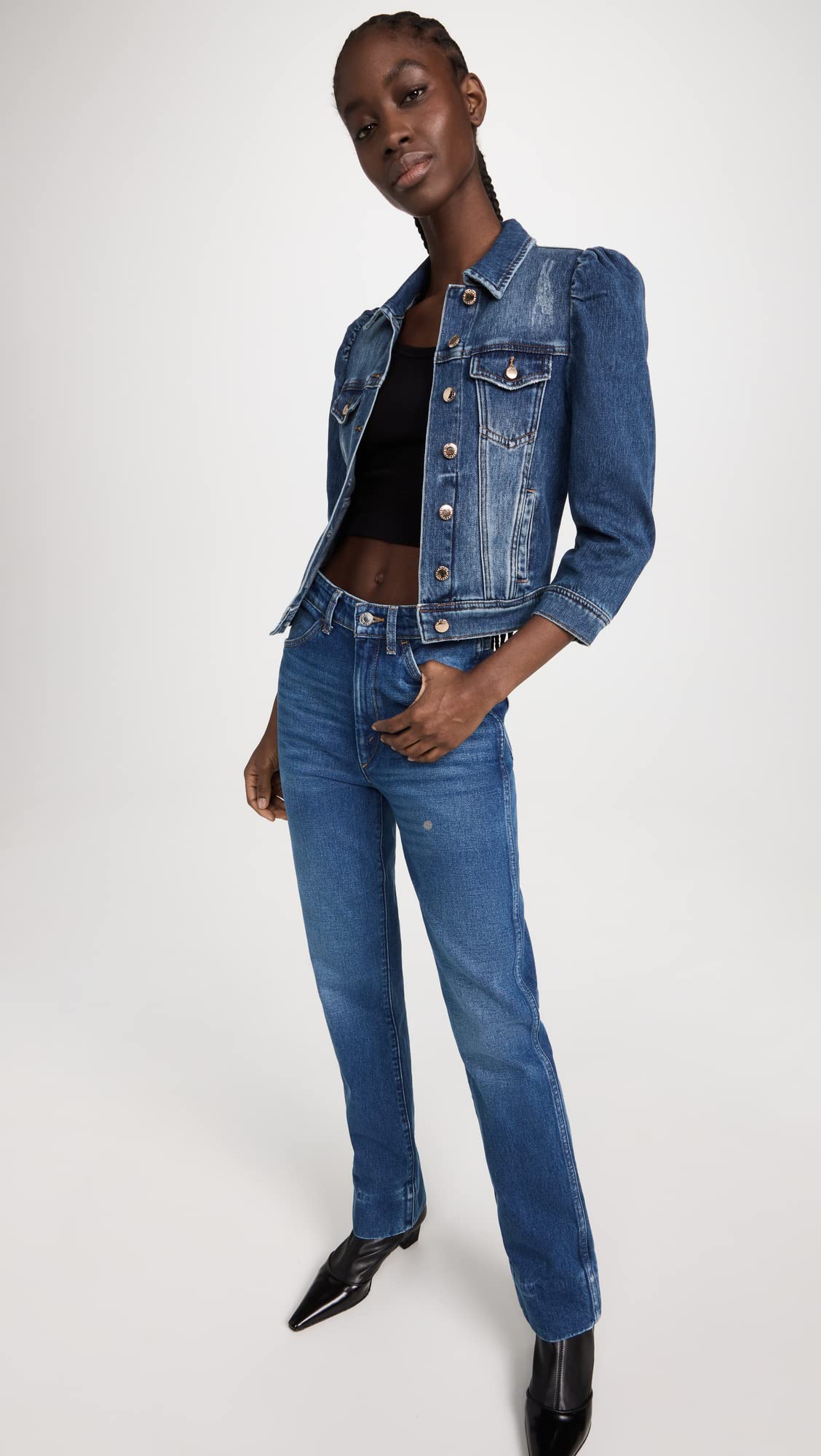 Retrofête Women's Ada Jacket, Royal, Blue, S