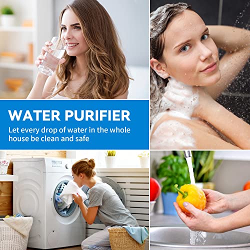 TAISHAN Ultraviolet Water Purifier Sterilizer Filter for Whole House Water Purification,2GPM 21W 110V,1 UV Lamp + 1 Quartz Sleeve