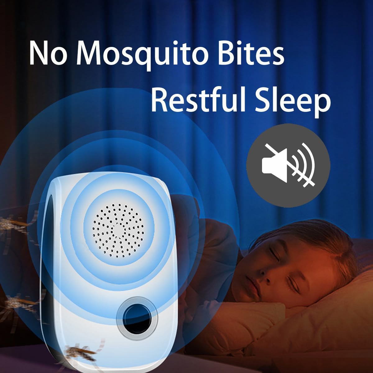 Ultrasonic Pest Control Repeller, 8 Packs Electronic Indoor Pest Control Plug in Rodent Repellent, Ultrasonic Mouse Repellent Bug Wall Mosquito Repeller for Ant, Mice, and Spider, Upgraded