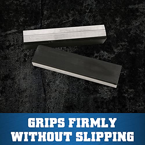 Wilton R-4.5 Magnefix Rubber Face Vise Jaw Pads, 4-1/2' Jaw Width (14841)