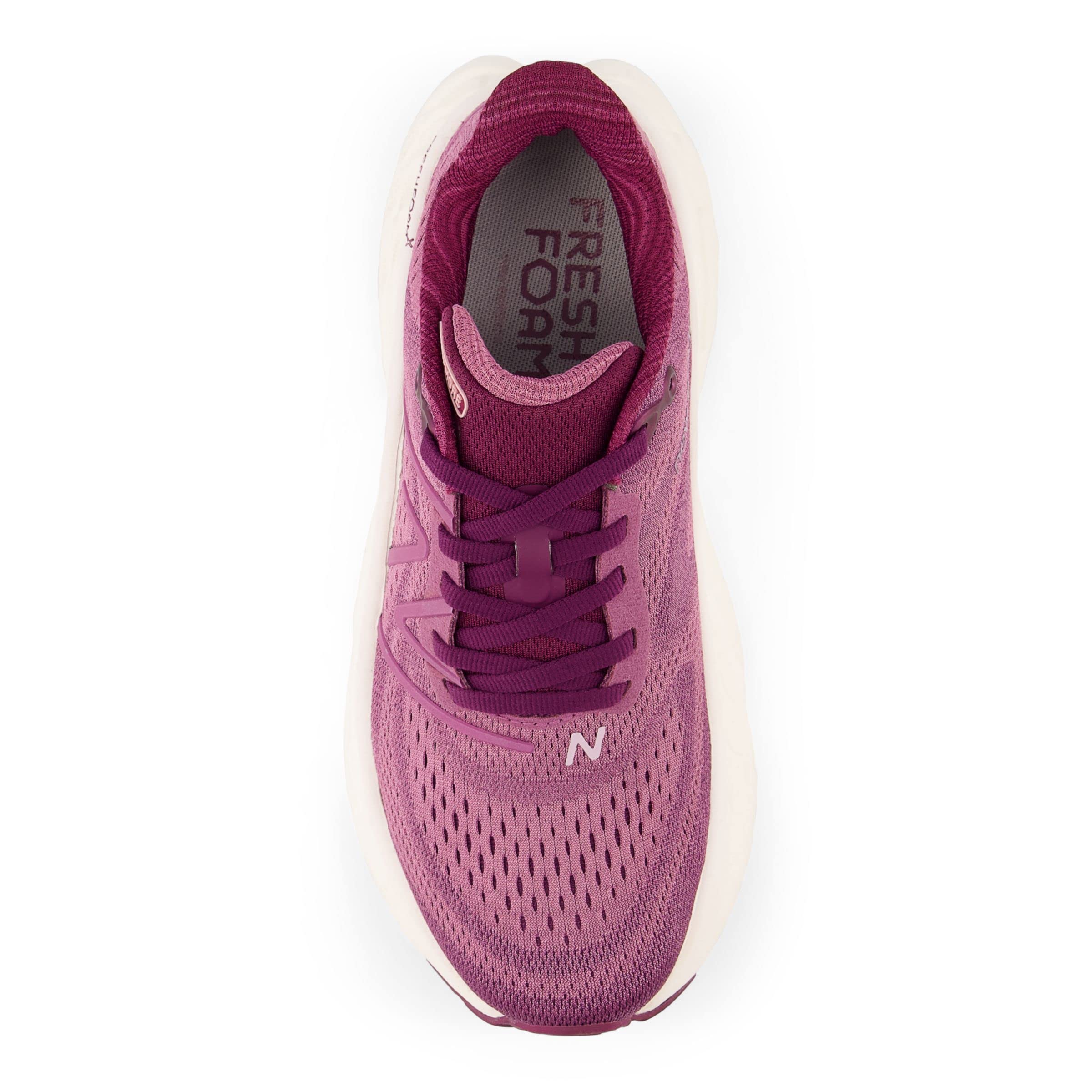 New Balance Women's Fresh Foam X More V4 Raisin/Dark Ember 8 Wide