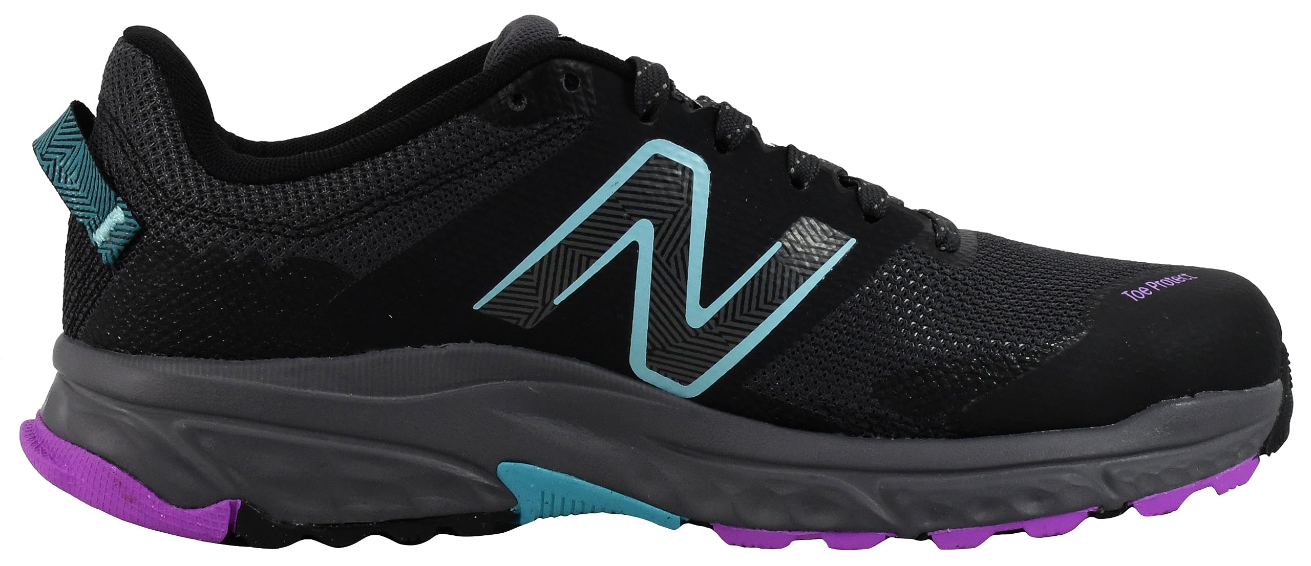 New Balance Women's Fresh Foam 510 V6 Trail Running Shoe, Magnet/Cosmic Rose/Virtual Blue, 8 Wide