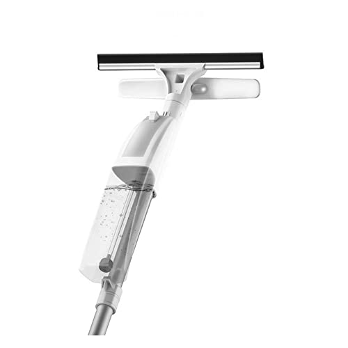 REN0124shuang Shower Squeegee Squeegee for Window Cleaning,Squeegee and Microfiber Scrubber Combi with Pole,Squeegee Window Cleaner for Sliding Door Window Scrubber