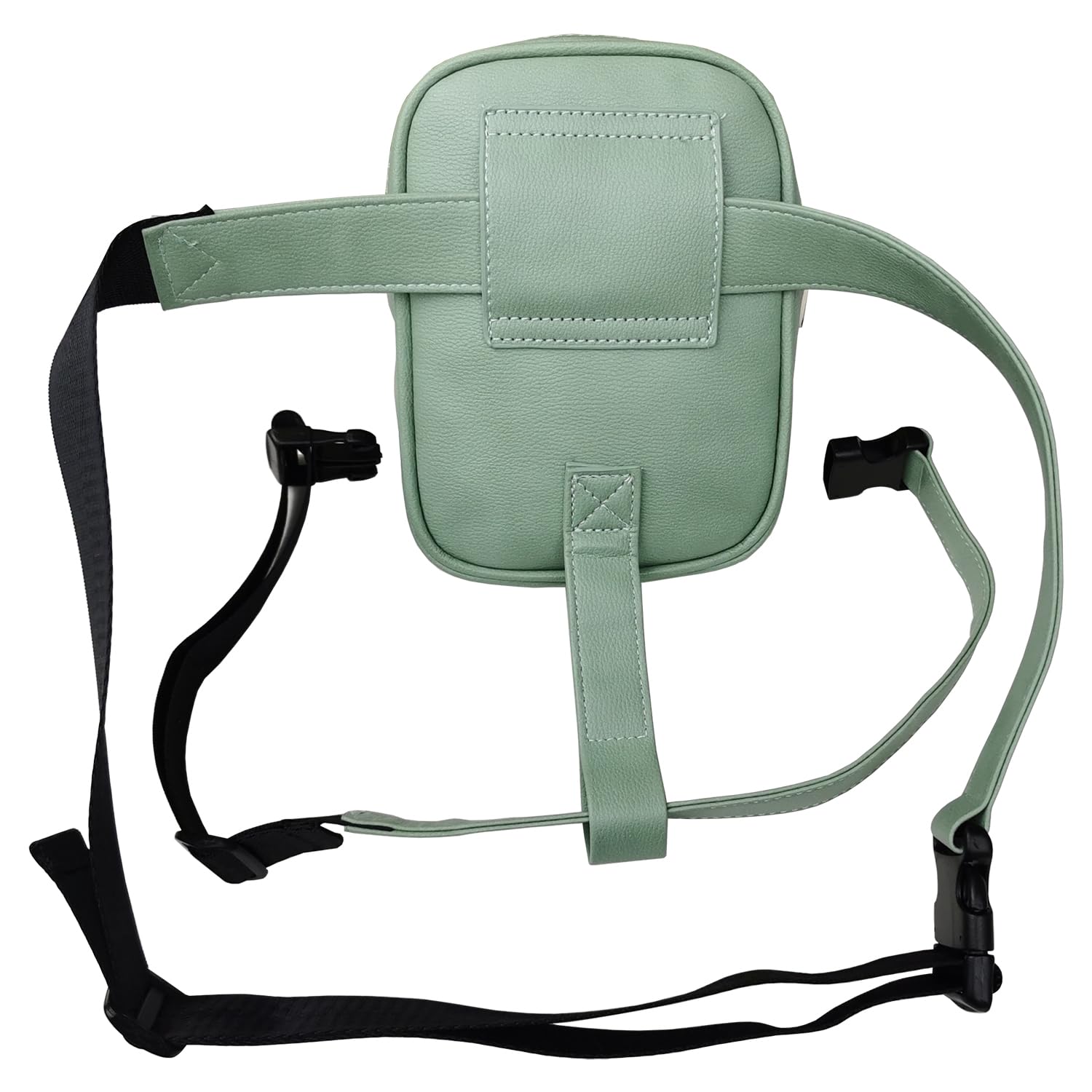 Larswon Leg Bag Leg Harness Bag Synthetic Leather Thigh Bag Hip Bag Fanny Pack Thigh Harness Women Light Green