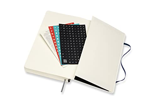 Moleskine Classic 18 Month 2021-2022 Daily Planner, Soft Cover, Large (5" x 8.25"), Black