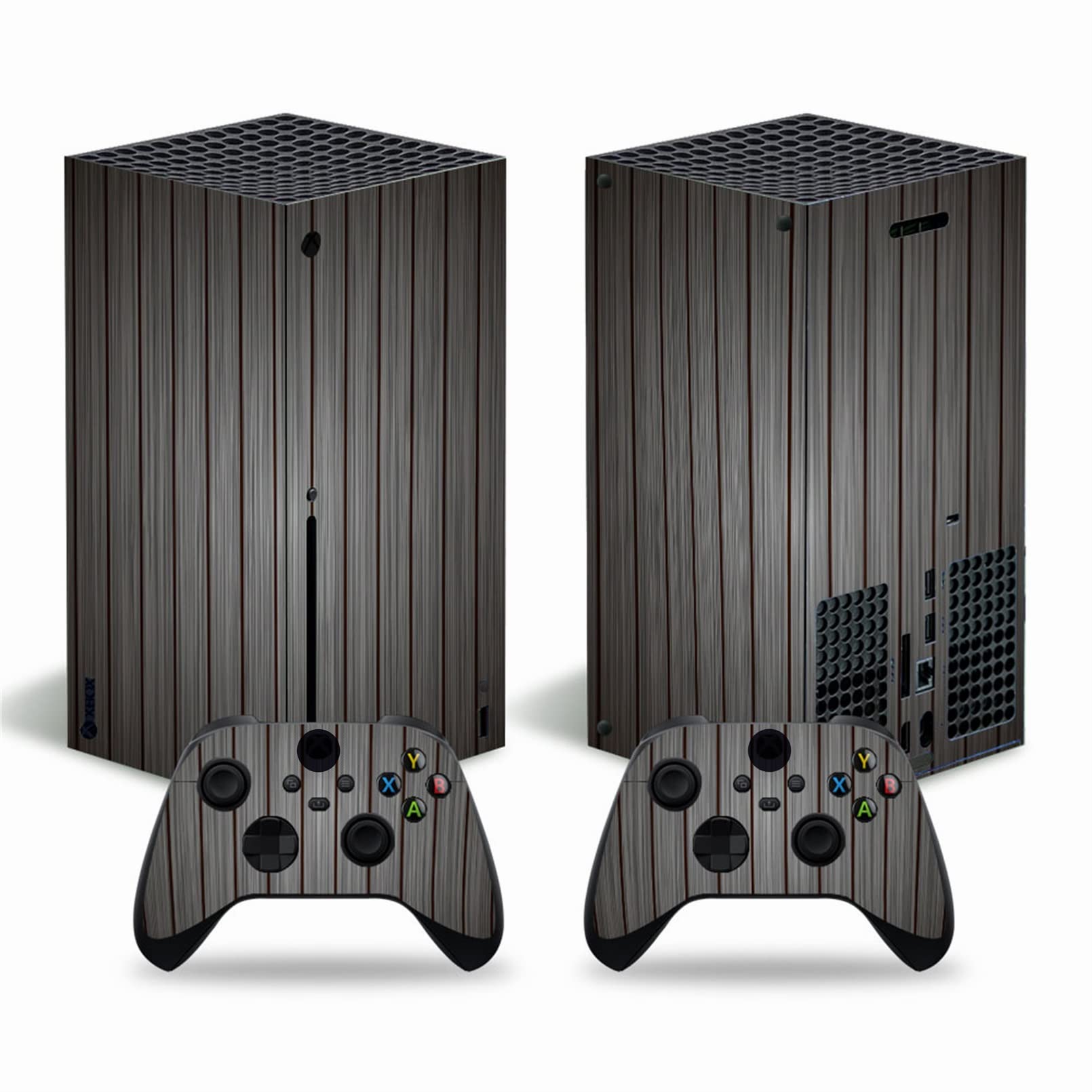 Top factory Skin Decal Protective Vinyl Skin Decal Cover for Series X Console Skins Wrap Sticker with Two Free Wireless Controller Decals 77126 Decal