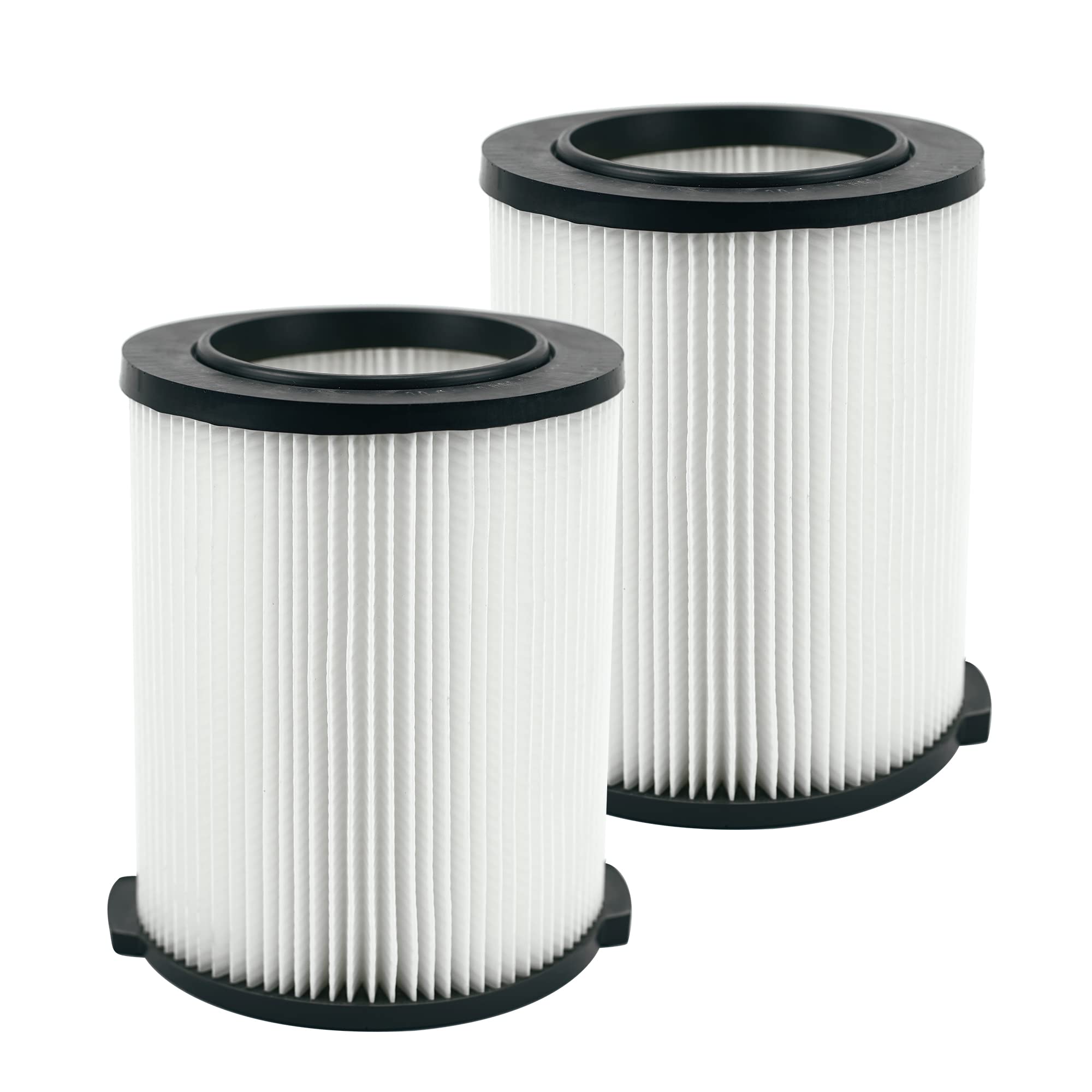 VF4000 Replacement Cartridge Filter for ridged 72947 Wet Dry Vac 5 to 20-Gallon 6-9 Gal husky Compatible with RV2400A RV2600B WD5500 WD0671,2 Pack