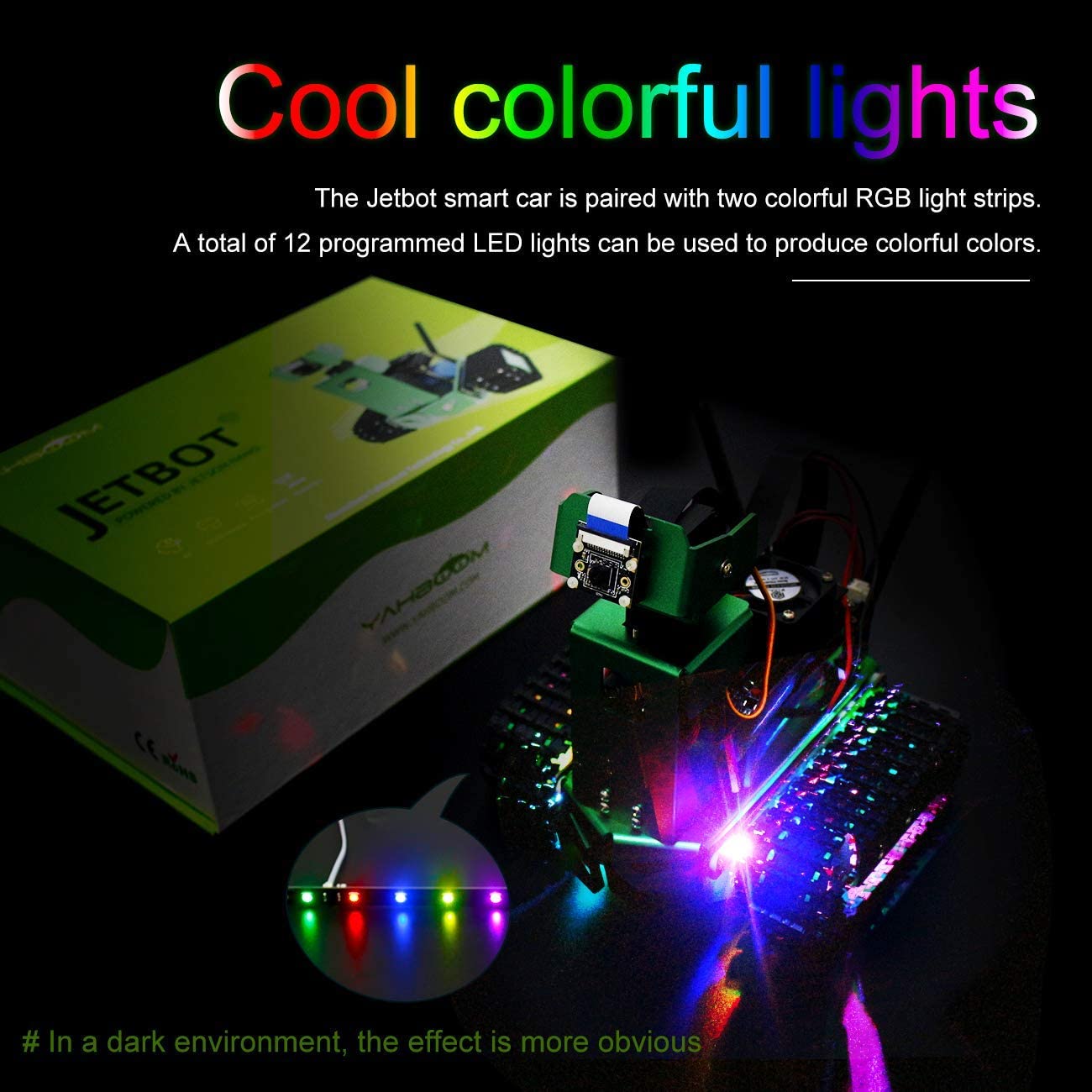 Yahboom AI Robot Jetsbot with NVIDIA Jetson Nano B01 Official Development Board