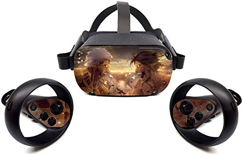 Oculus Quest Accessories Skins Attack On Titan Oculus Quest VR Headset and Controller Decal Sticker Protective FELIPE SEIJI KUBA