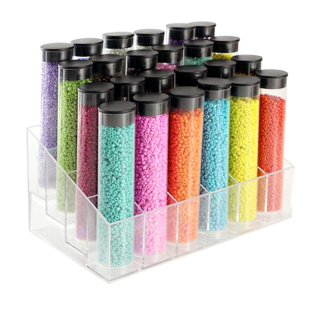 Multicolor Glass Seed Beads Set by Bead Landing