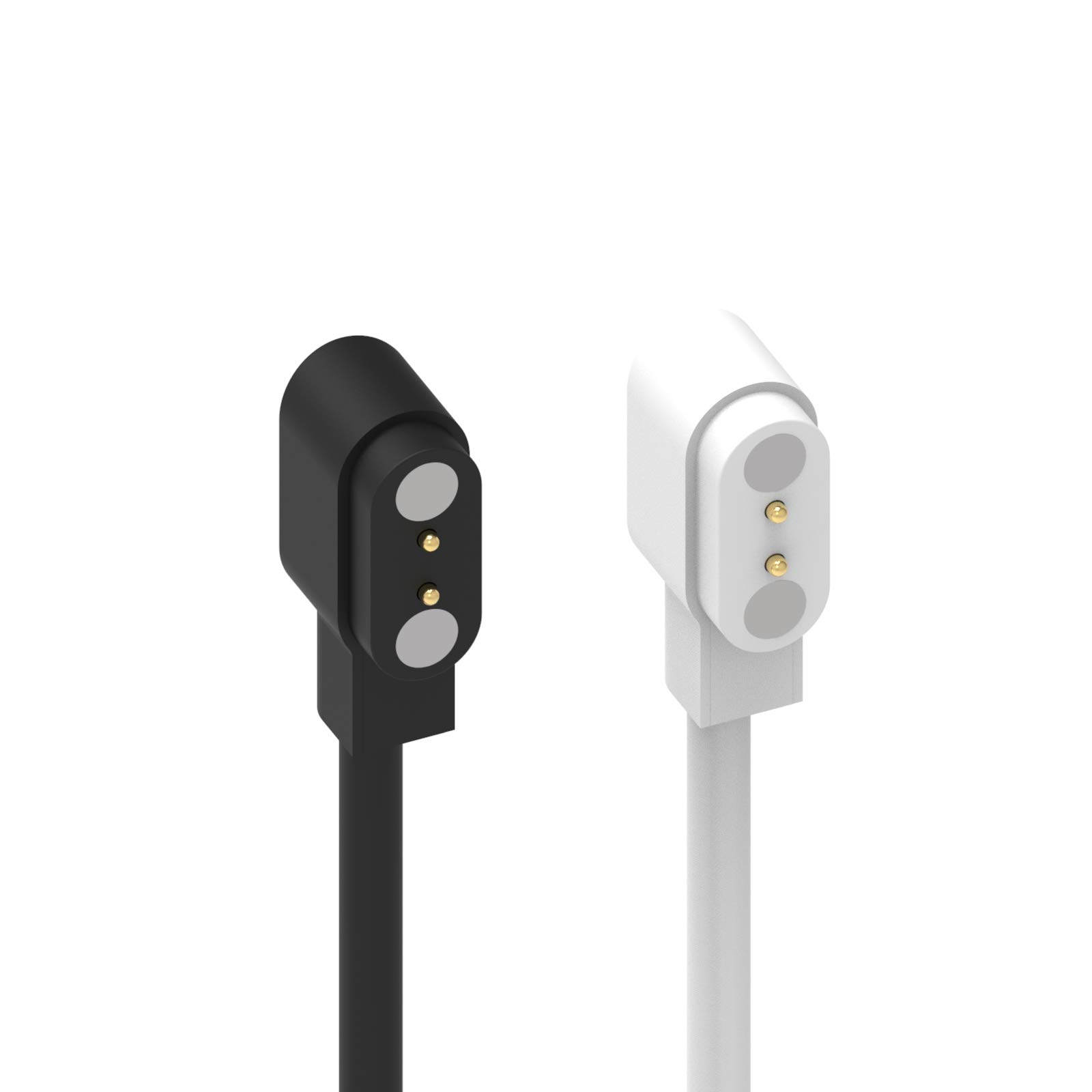 yothchose 2Pack Charger Replacement Compatible with HidrateSpark PRO Tumbler/HidrateSpark PRO/HidrateSpark PRO Steel Smart Water Bottle Chargers Charging Cable USB Cord Cradle (Black/White)