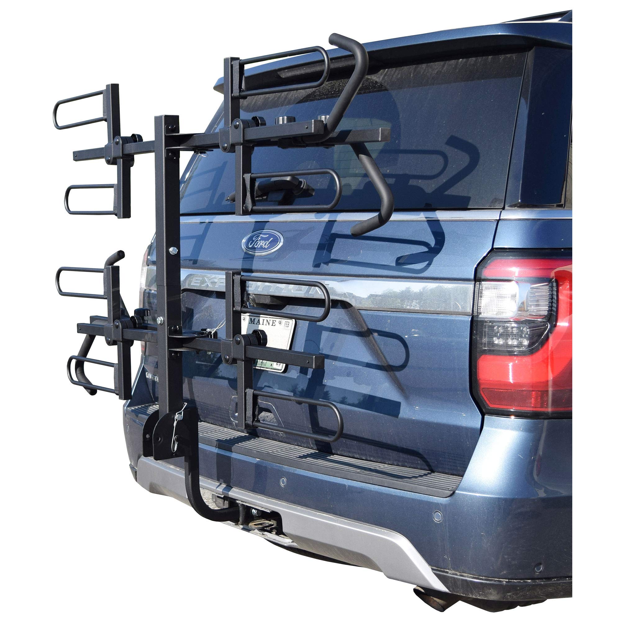 Malone Auto Racks Runway™ HM4 - Hitch Mount Platform 4 Bike Carrier