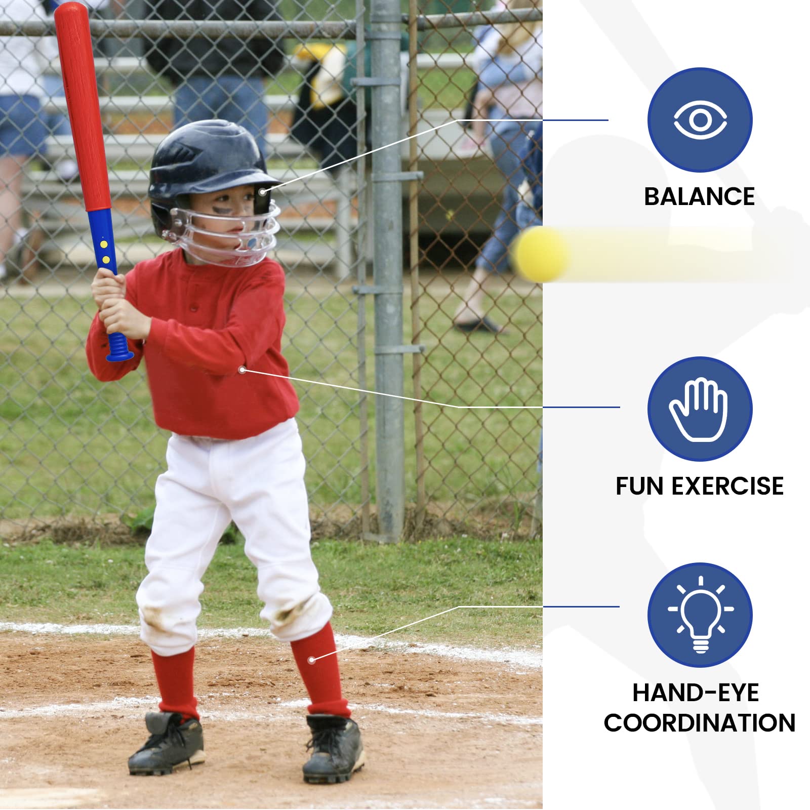 Tecnock 2 in 1 RC Tennis Baseball Pitching Machine - Chargable Tennis Ball Launcher,Automatic Pitcher Play Set with Remote Control Bat+Tennis Racket+10 Balls,Sport Games Training Toys Set for Kids