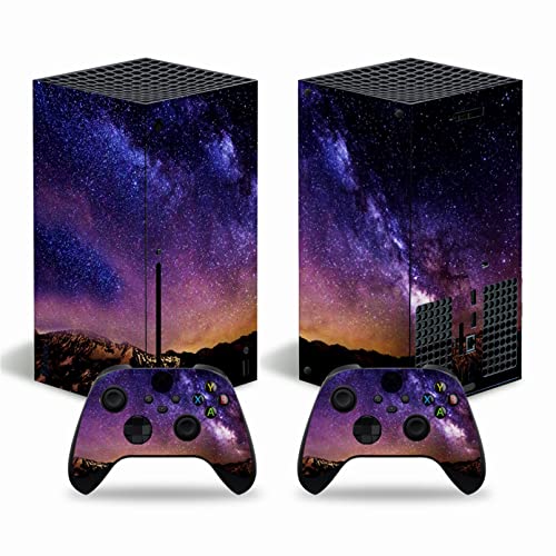Top factory Skin Decal Protective Vinyl Skin Decal Cover for Series X Console Skins Wrap Sticker with Two Free Wireless Controller Decals 44305 Decal