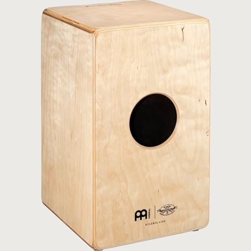 Meinl Artisan String Cajon with Mongoy Frontplate / Baltic Birch Body - MADE IN SPAIN - BulerĂa Line, 2-YEAR WARRANTY (AEBLMY)