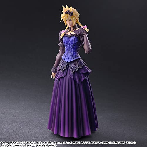 Square Enix INC Final Fantasy VII Remake: Cloud Strife (Dress Ver.) Play Arts Action Figure
