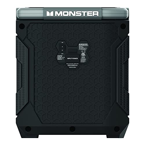 Monster Rocker 270 Sport Portable Indoor/Outdoor Wireless Speaker - Black/Slate (Renewed)