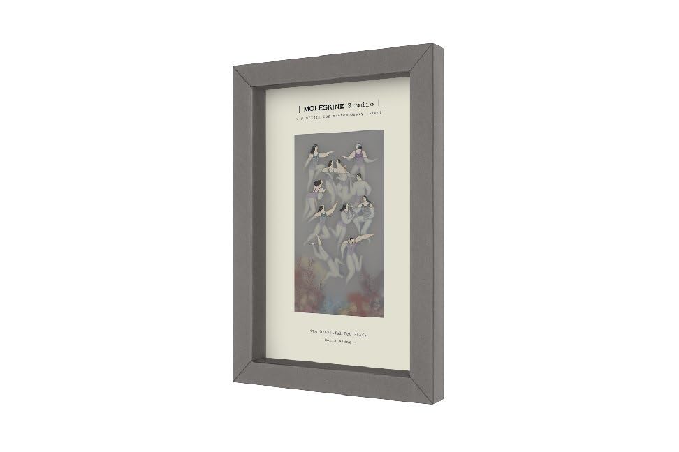 Moleskine Limited Edition Studio Collection Notebook, Hard Cover, Large (5" x 8.25"), Ruled/Lined, Sonia Alins, 240 Pages
