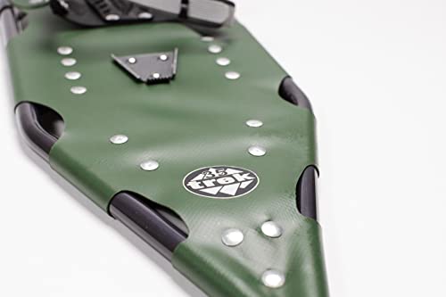 Redfeather Snowshoes Trek 30 SV2, Green, 30 Inch - Aluminum - Made in The USA