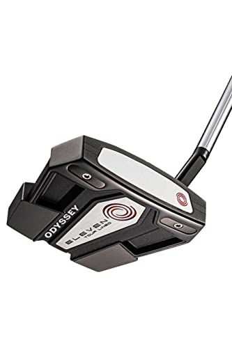 Odyssey (Men) Left Putter Eleven Tour Lined Short Slant (Mallet Type, 34 Inch, Stroke LAB Shaft)