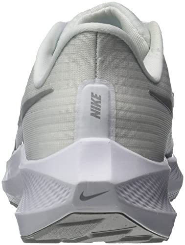 NIKE Women's Sneaker, White Metallic Silver Pure Platinum, 9.5
