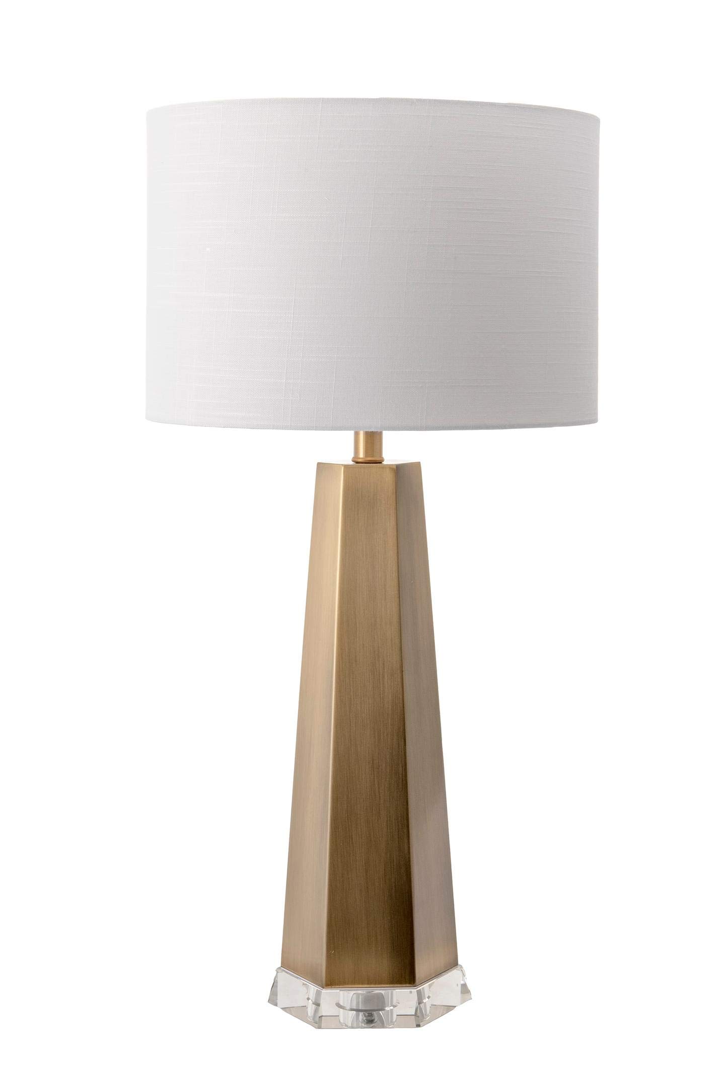 nuLOOM MCT23AA Cheyenne 30" Metal Table Lamp, Height, White
