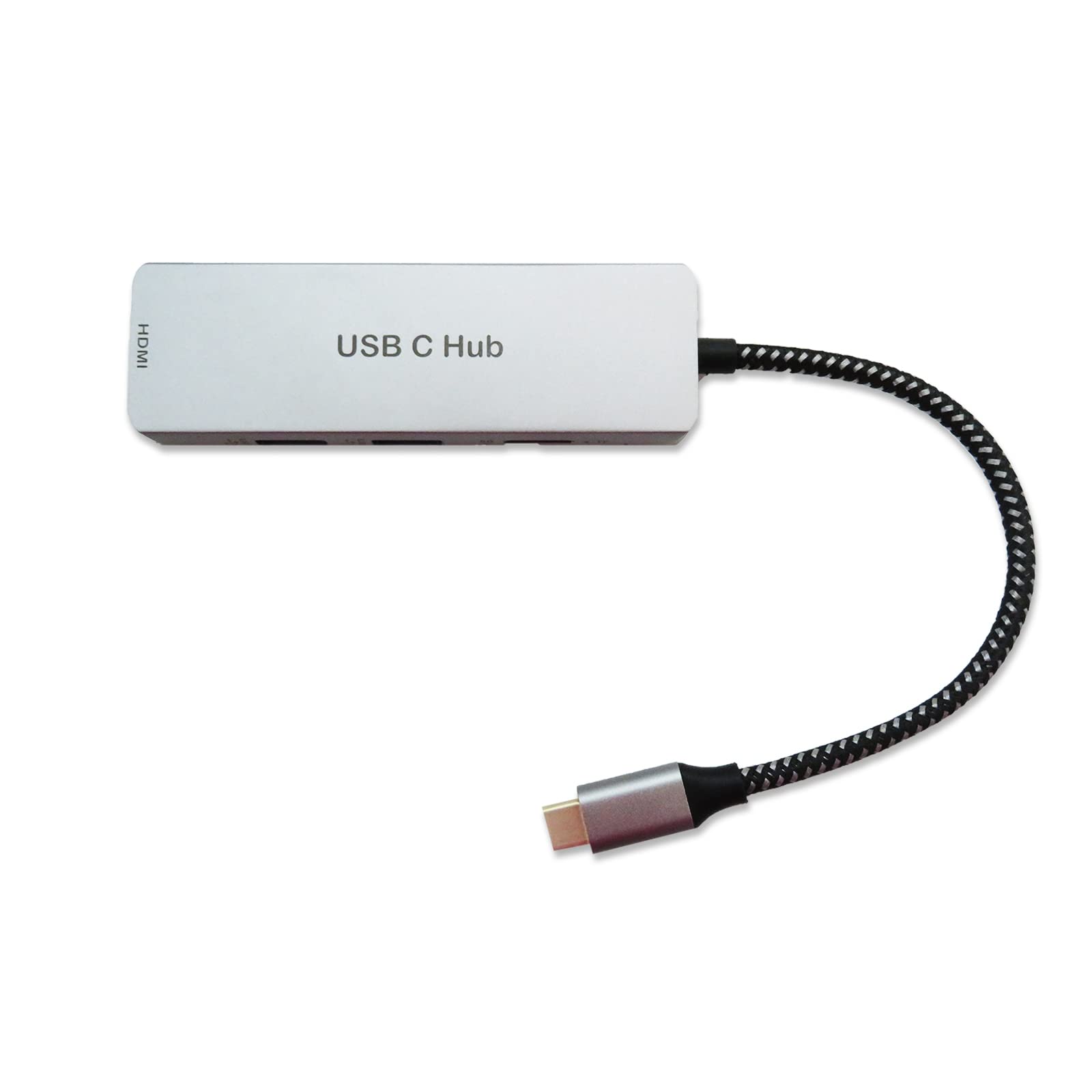 USB C Hub 5 in1 USB C to HDMI Adapter USB HDMI Card Reader Compatible for MacBook Pro Surface Pro/Go IPad pro XPS 13 DEX Adapter and Other Type C Laptops