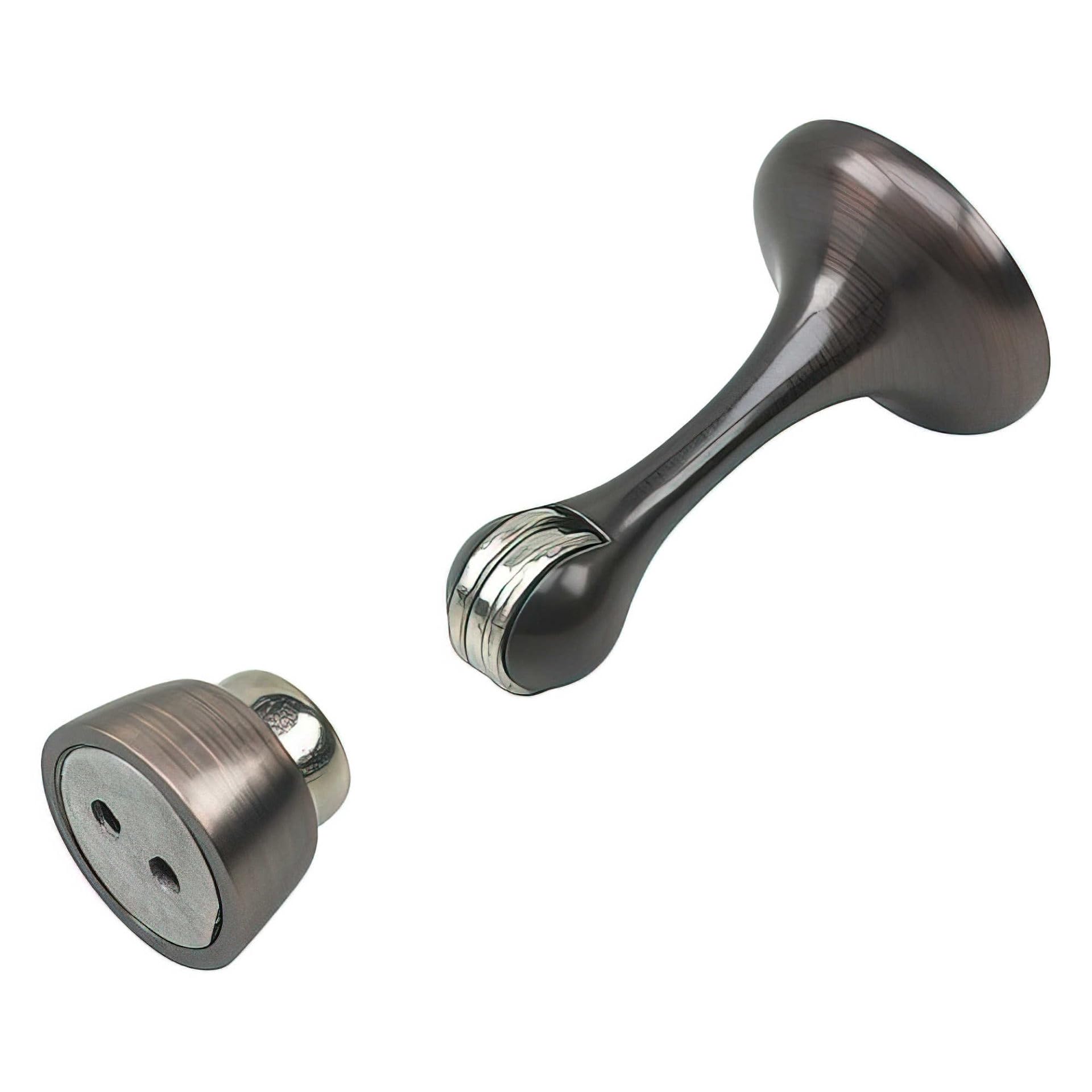 Richelieu Hardware 67ORBR Onward 3-in (76.2 mm) Magnetic Door Stop, Oil-Rubbed Bronze
