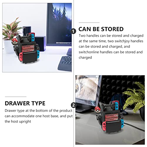 SOLUSTRE Shelf Stand Stand Game Disc Storage Game Disc Stand Game Plastic Stand Game Storage Tower Bracket Game Video Game Video Game Desktop