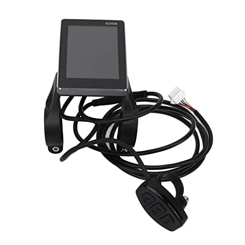 RiToEasysports Electric Bike Bicycle Scooter, 24V 36V 48V 26A 3 Mode Controller GD06 Display Set with Power Assist Sensor 130x Thumb Throttle for 500W 750W Motor