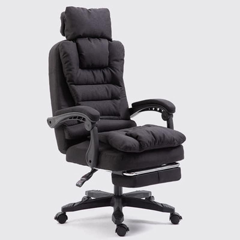 ZHAOLEI Computer Chair Home Fabric Leisure Boss Chair Washable Office Chair Swivel Lift Chairs Massage Recliner