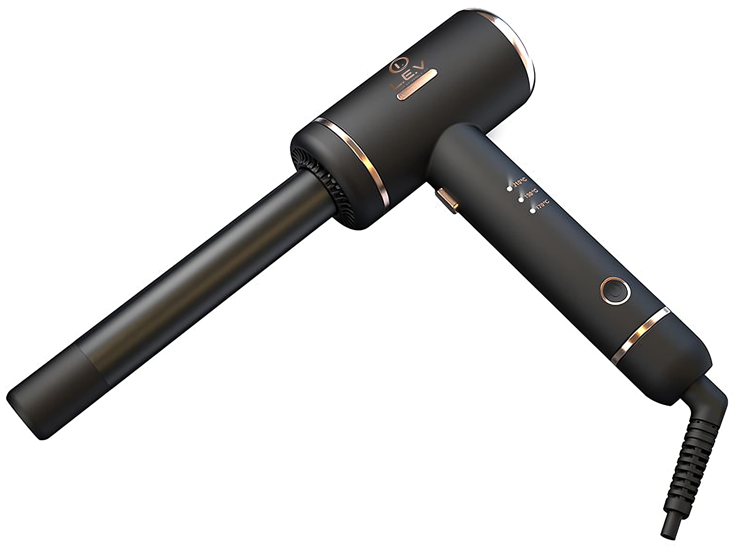 Look Extremely VIP Ceramic Curling Iron with Cooling Air | Curling Wand for Long Lasting Curls | Cordless Hair Curler| 3 Speed Smart Control | Hair Wand and Curling Iron in One