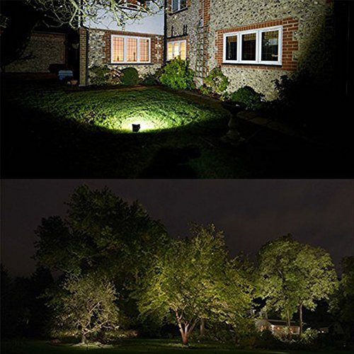 LEPOWER LED Flood Light Outdoor, Super Bright Work Light Plug in, Halogen Bulb Equivalent, 6000K, IP66 Waterproof, Outdoor LED Lights Fixture for Backyard, Garden, Garage, Playground